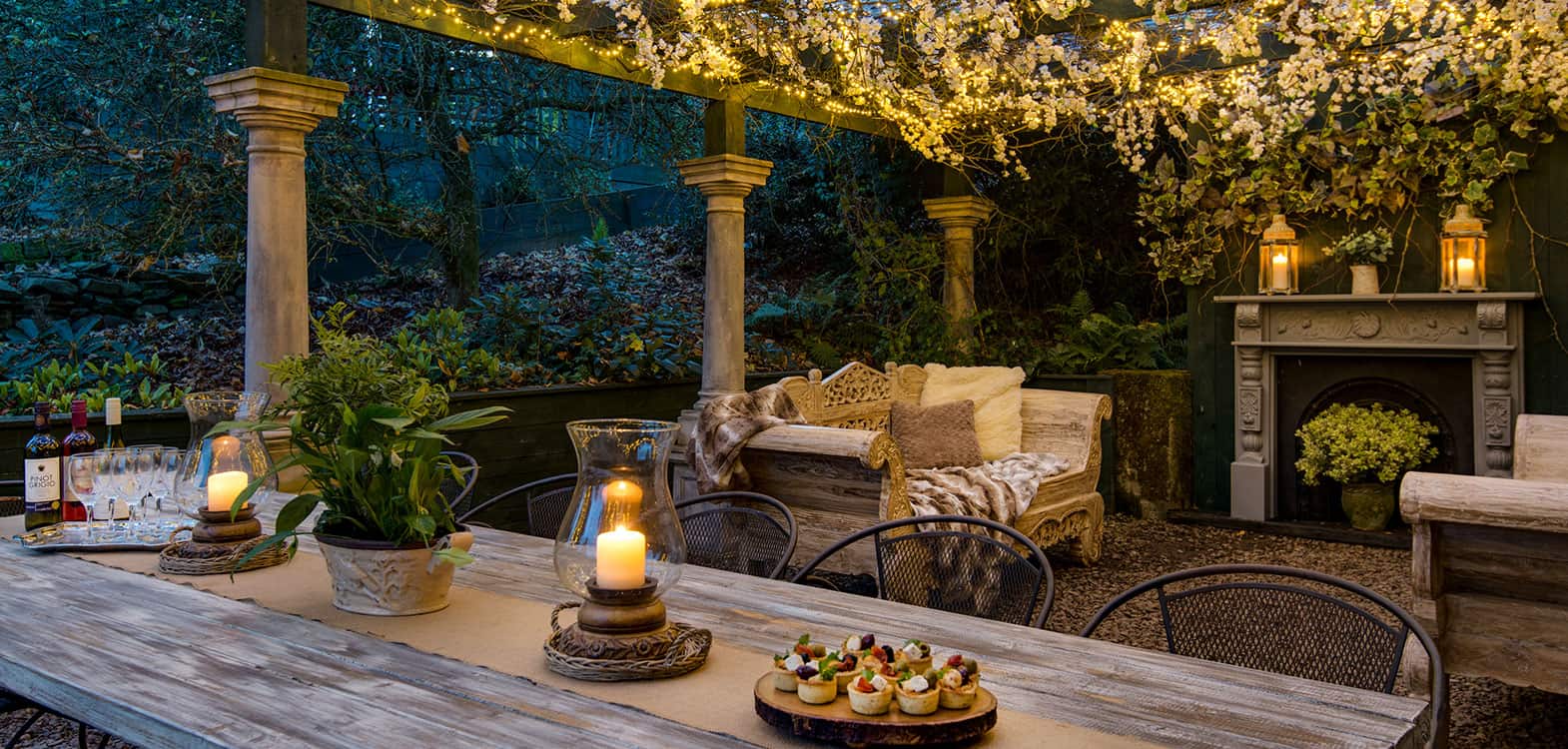 Garden Room Loggia | Branxholm Park